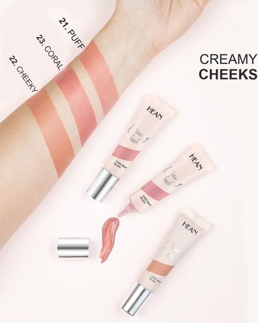 Hean Creamy Cheeks Róż W Kremie 21 Puff - Opinie i ceny na Ceneo.pl
