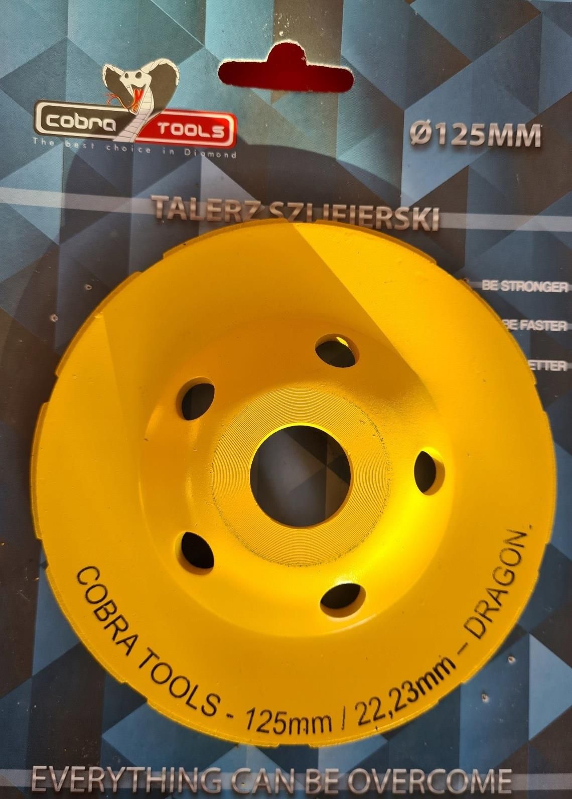 Tarcza diamentowa Cobra Tools Tarcza Diamentowa Szlifierska 125Mm Dragon Dragon125 - Opinie i ...