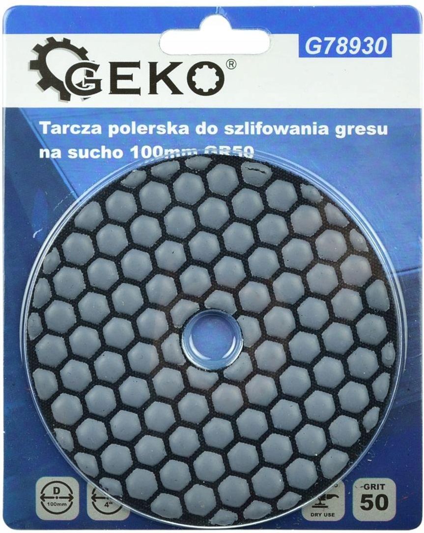 Tarcza tnąca Geko Tarcza Polerska Do Szlifowania Gresu Na Sucho 100M ...
