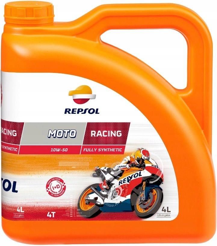 Repsol Moto Racing 4T 10W50 4l - opinie i ceny na Ceneo.pl