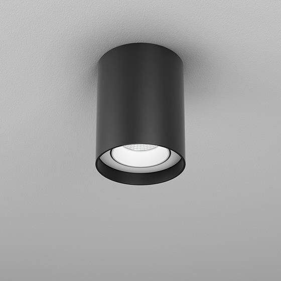 Aqform - Aquaform - Downlight TUBA next 50 LED 6W 3000K - czarno-biały - 46975-M930-F1-00-46 ...