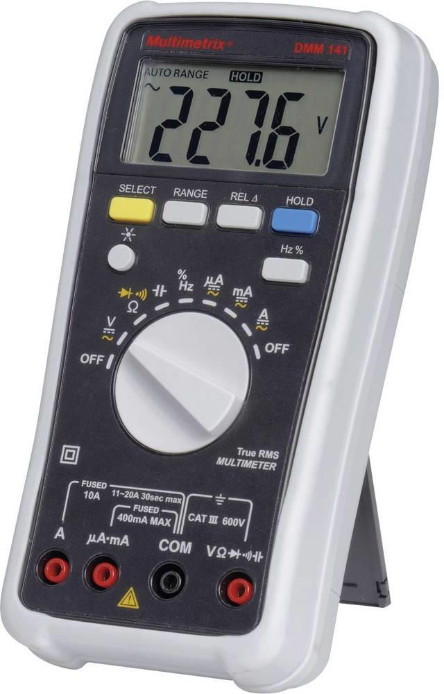 Miernik uniwersalny Multimetrix Multimetr Cyfrowy Dmm 141 Cat Iii 600V ...