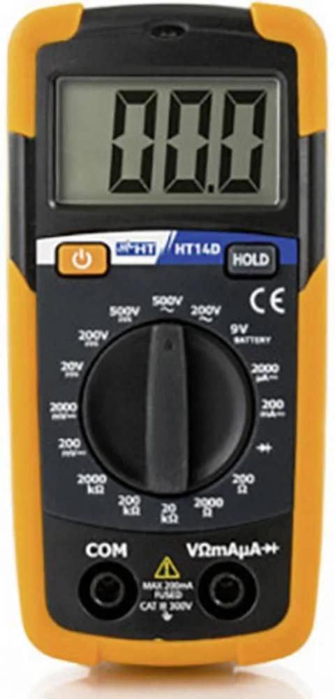 Miernik uniwersalny Ht Instruments Multimetr Cyfrowy Cat Ii 600V Iii ...