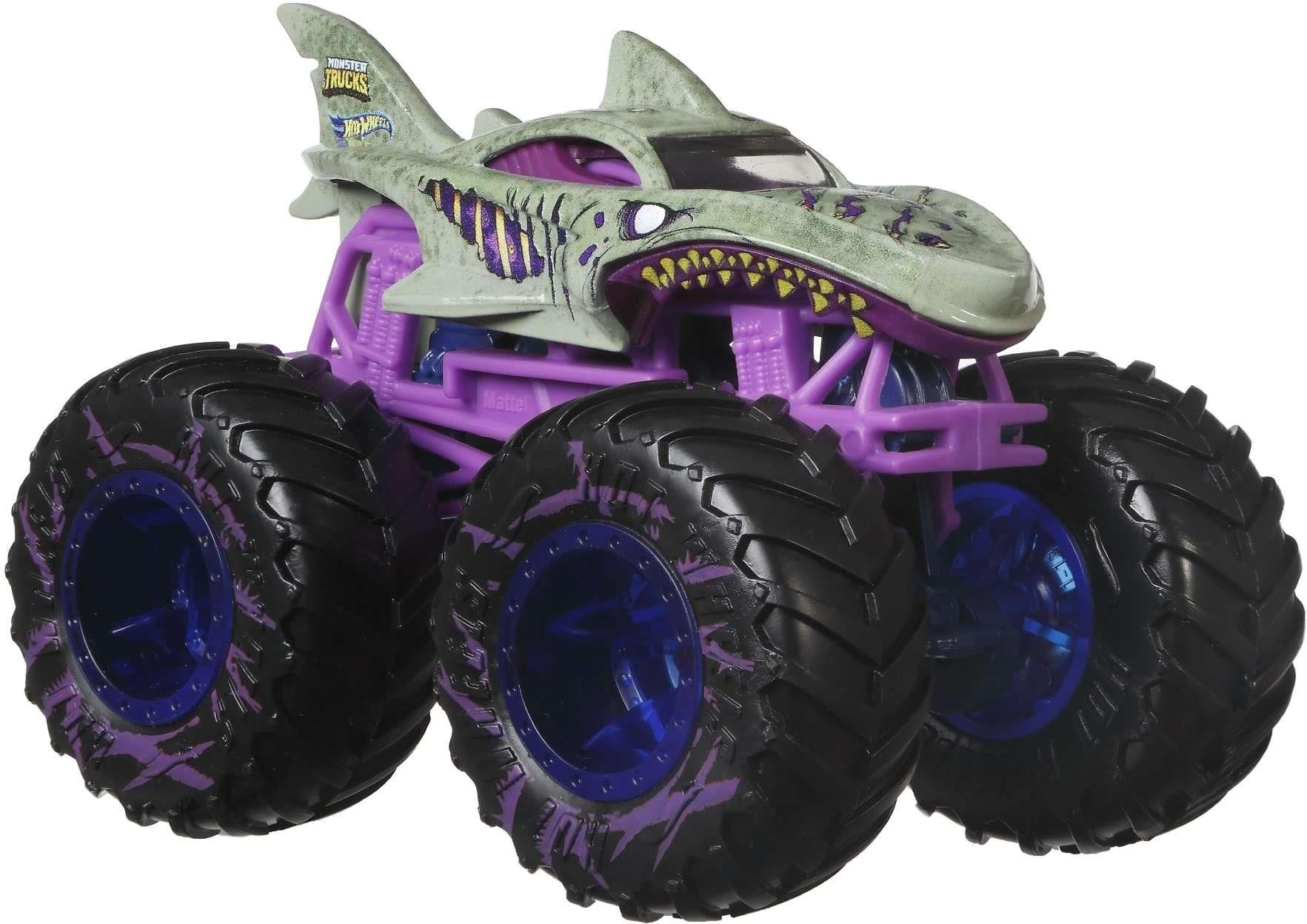 Hot Wheels - Monster Trucks 2pak Undead Great White vs Mecha Orca HCL72 ...