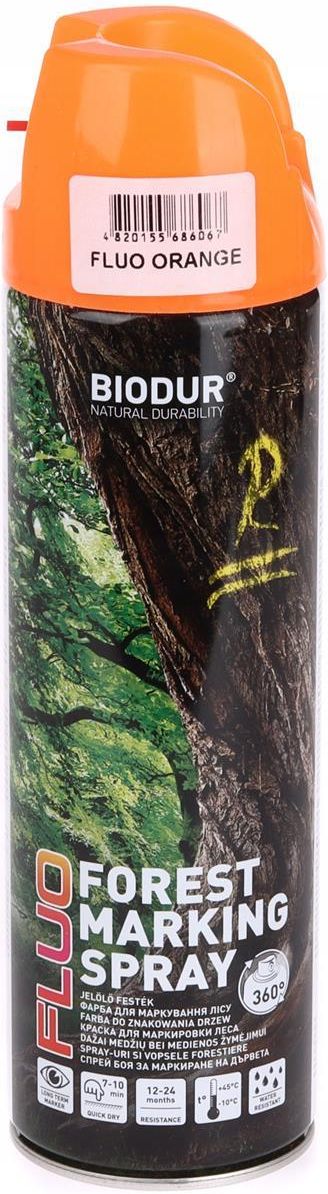 Biodur Spray Do Znakowania Pomarańczowy 500Ml Fluoorange - Opinie i ...
