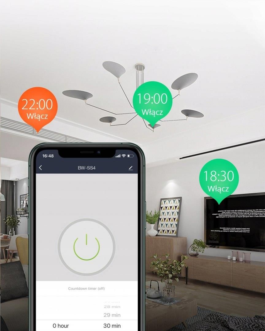 System domotyki Tuya Smart Life Sonoff Dc Beznapięciowy Przekaźnik ...