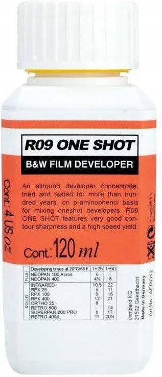 R09 (agfa formuła Rodinal) One Shot 120 ml - Ceny i opinie na Ceneo.pl