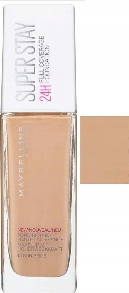 Maybelline Superstay 24H Trwały Podkład 48 Sun Beige - Opinie i ceny na ...