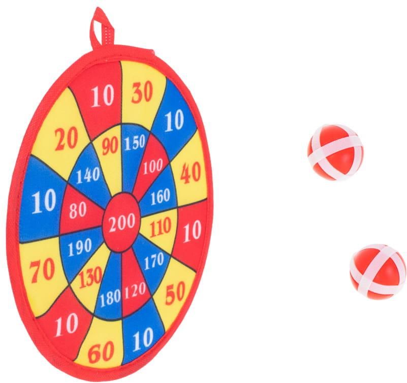 Kik Gra Na Rzepy Dart Bezpieczne Rzutki Lotki Tarcza 22Cm - Ceny i ...