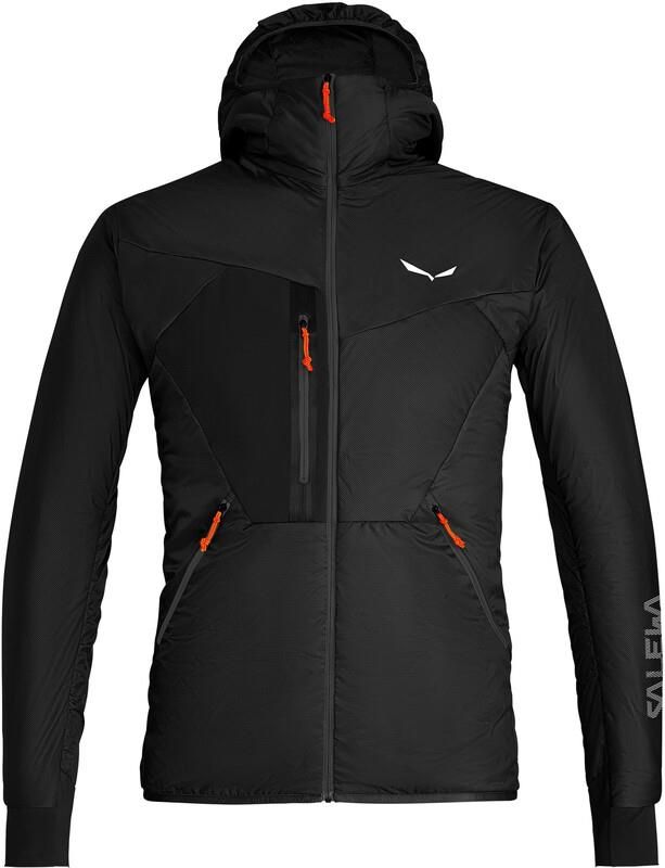 Salewa Pedroc Hybrid Tirol Wool Hood Jacket Men Czarny S ...