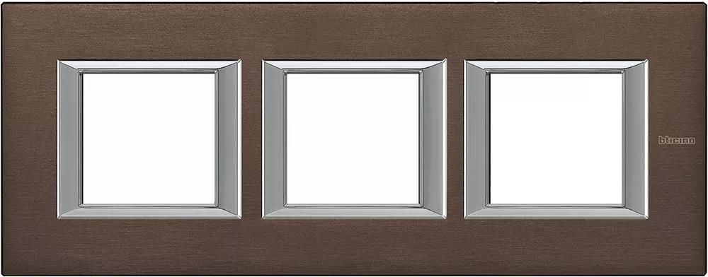 Legrand Axolute Ramka 3X2-Modułowa Pozioma Brąz Mat HA4802M3HBR ...