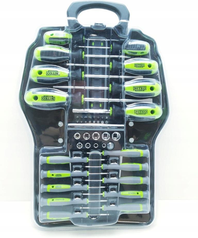 Śrubokręt Niteo Tools Zestaw Śrubokrętów I Bitów 44Elementy 920480 - Opinie i ceny na Ceneo.pl