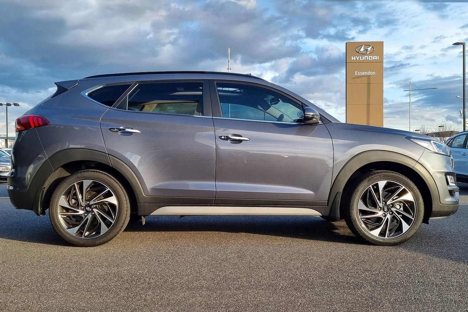 Listwa boczna Hyundai Tucson Tl Dolna Listwa Prawych Drzwi Tył ...