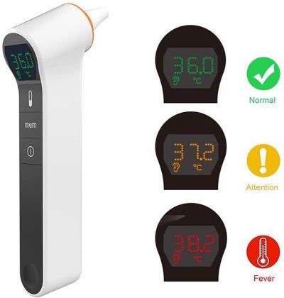 Termometr Pangao Termometr elektroniczny bezdotykowy PG-IRT1603 - Ceneo.pl