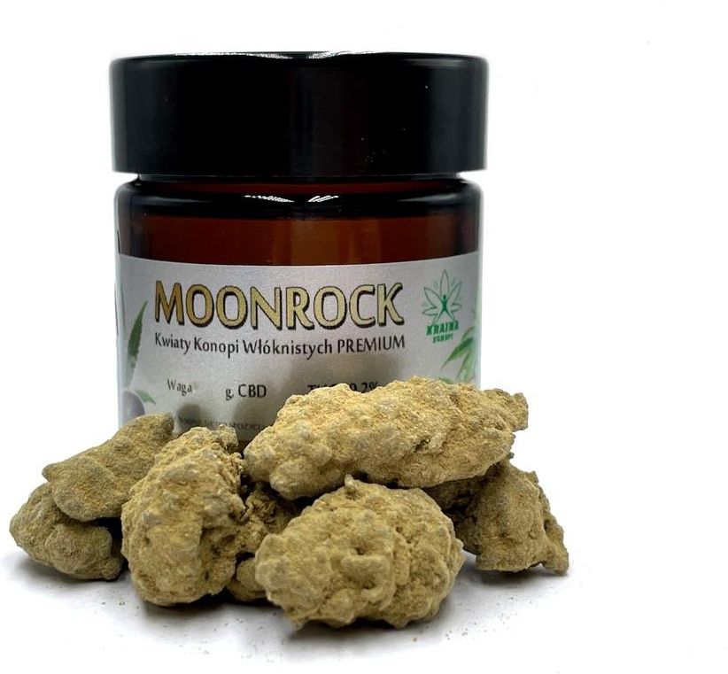 Kraina Konopi Susz Konopny Cbd Moonrock 2G - Opinie i ceny na Ceneo.pl
