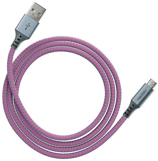 POZOSTAŁE KABEL VENTEV 1.2M USB-A/MICROUSB FIOLETOWY/VIOLET 30130 ...