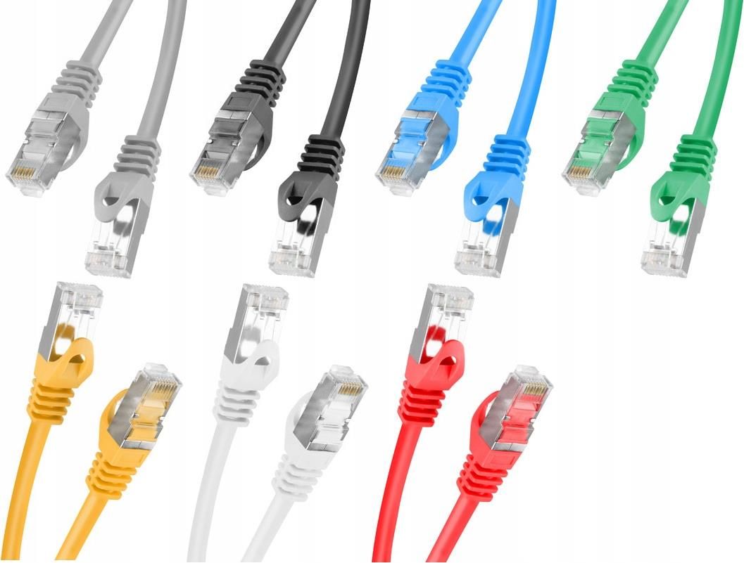 LANBERG KABEL SIECIOWY LAN ETHERNET KAT 6 FTP RJ45 20M CZARNY - Opinie ...