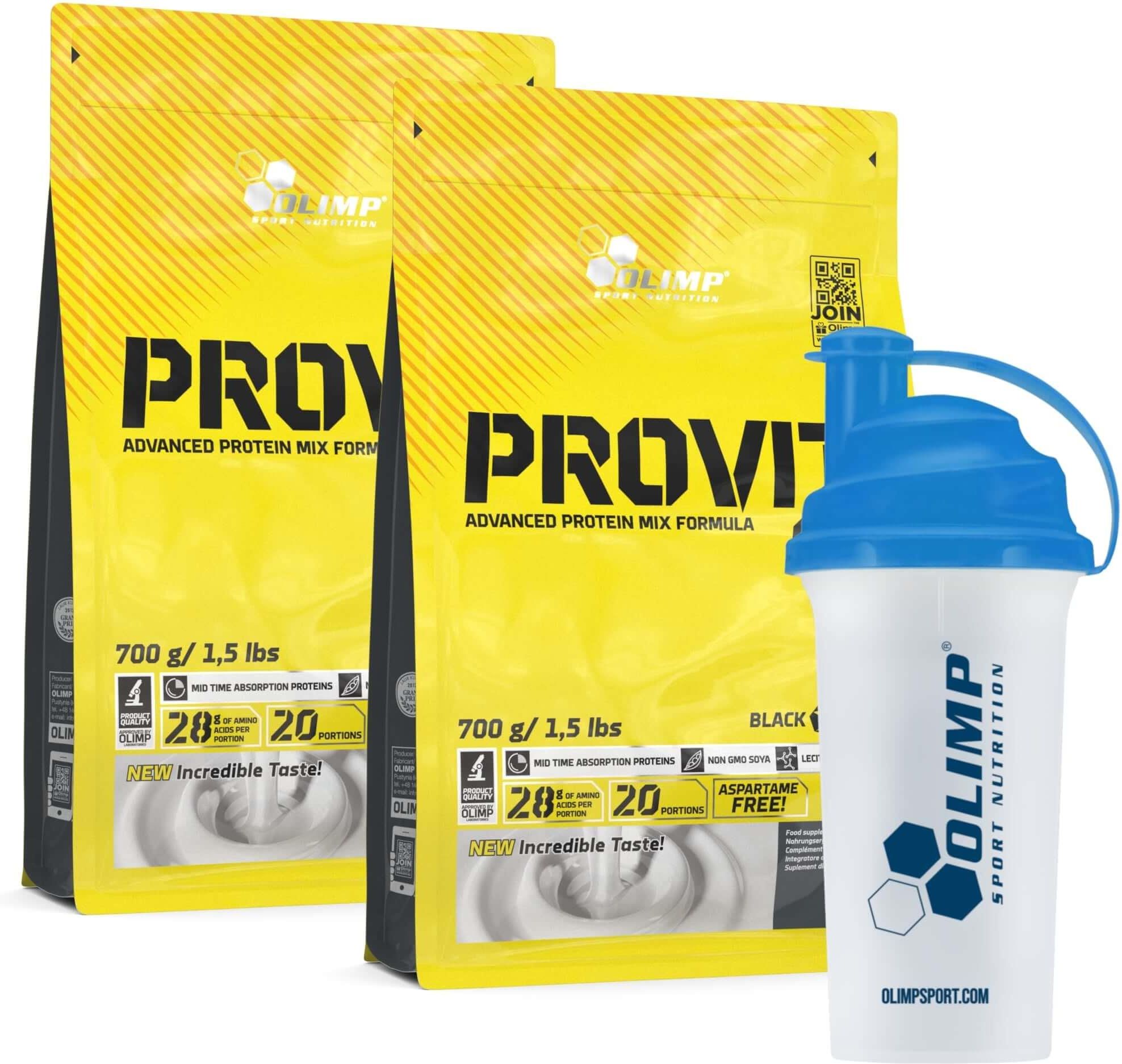 Olimp Provit 2X700G + Shaker - Ceny i opinie - Ceneo.pl