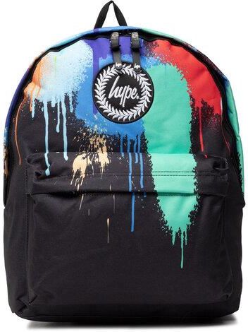 Hype Plecak Multi Coloured Graffiti Drip Backpack Twlg 699 Czarny ...