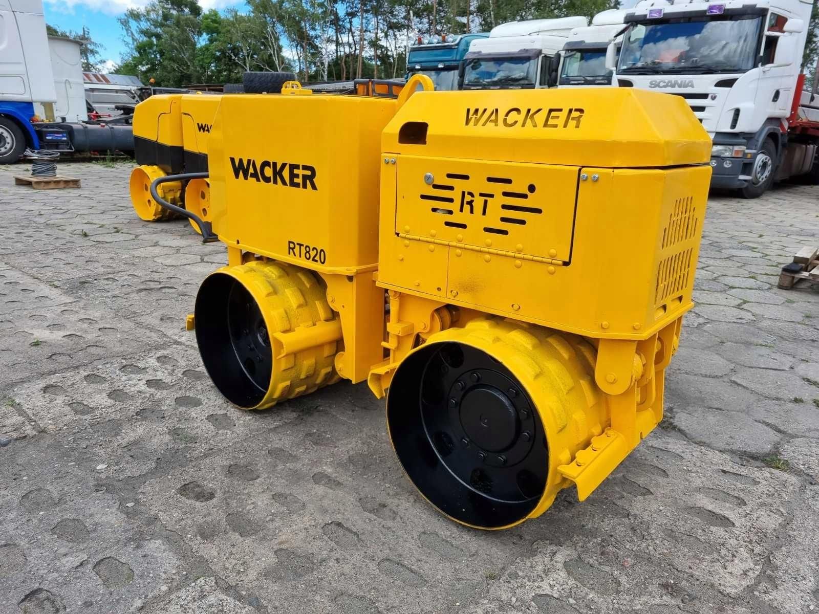 Wacker Walec Tandemowy Okołkowany Rt 820 * 1342Kg - Opinie i ceny na ...