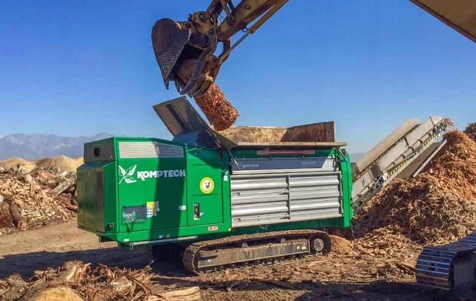 Komptech Crambo 6000 rozdrabniarka do gałęzi - Opinie i ceny na Ceneo.pl