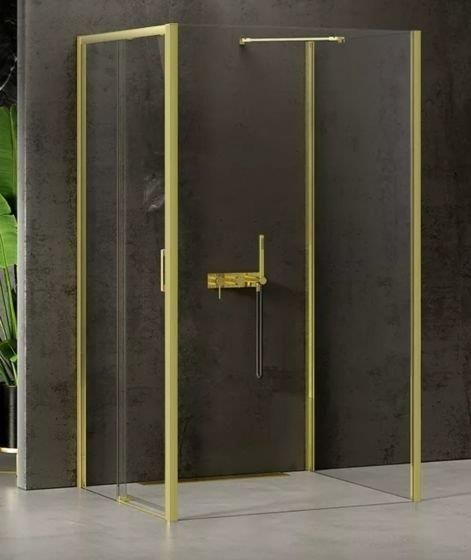 Kabina prysznicowa New Trendy Prime Light Gold 100x110 K1636 - Opinie i ...