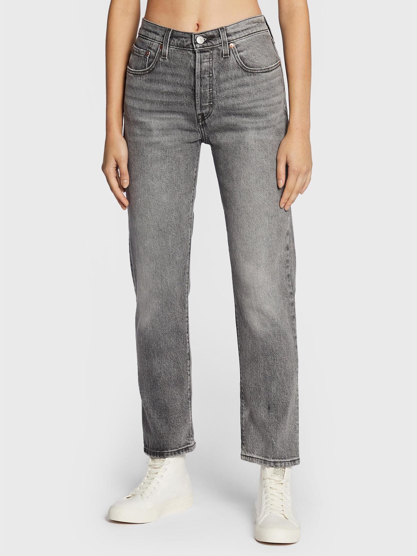 Levi's® Jeansy 501® Crop 36200-0235 Szary Regular Fit - Ceny i opinie ...