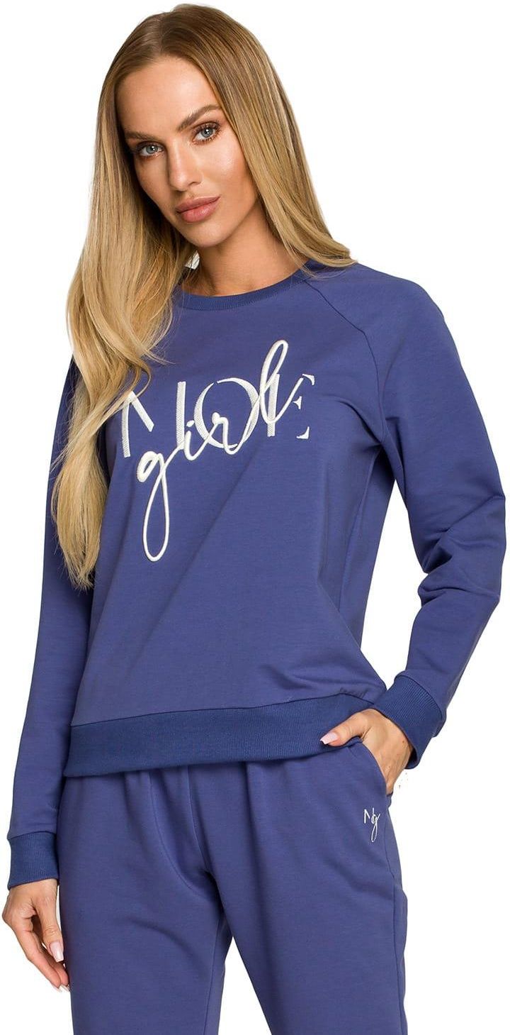 Bluza Damska Model MOE693 Indygo - Ceny i opinie - Ceneo.pl