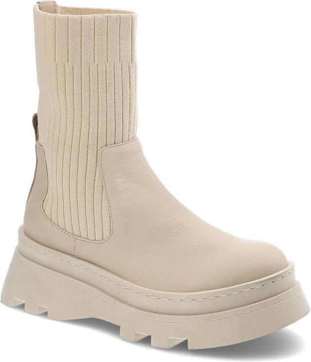 Beżowe Botki Artiker Damskie Stylowe Buty Jesienne - Ceny i opinie ...