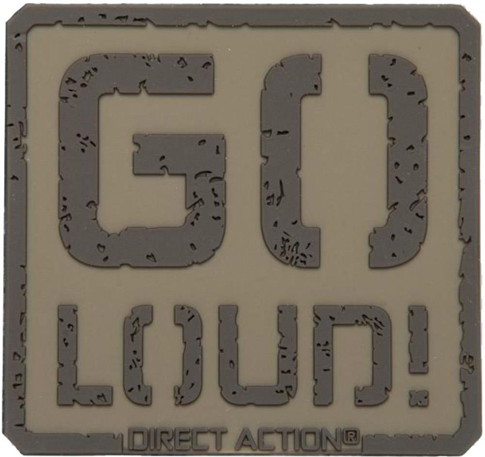 Naszywka Direct Action Patch Go Loud PVC - Coyote Brown (PA-DAGL-PVC-CBR) H - Ceny i opinie ...