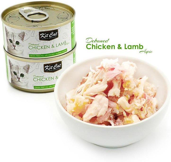 Karma Kit Cat Chicken & Lamb Kurczak Jagnięcina 24x80G - Ceny i opinie ...