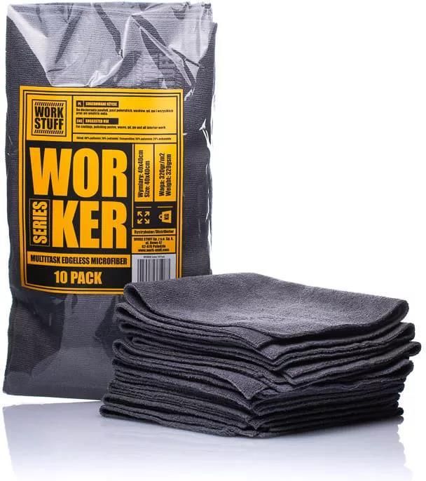 Work Stuff Worker 10-Pack Delikatna Mikrofibra Bez Obszycia 40X40Cm ...