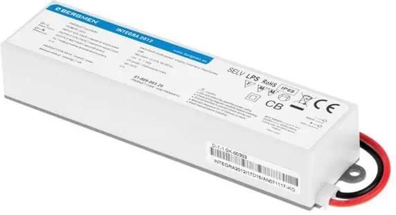 Bergmen Zasilacz 24V Integra 10W 20W 30W 138W wodoodporny IP68 : Moc ...