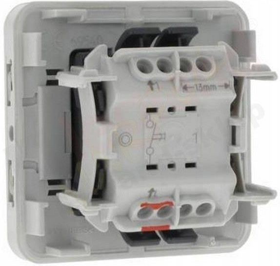 Legrand Plexo Przycisk Dzwonkowy Podtynkowy Ip55 Szary Z Ramką 695400 ...