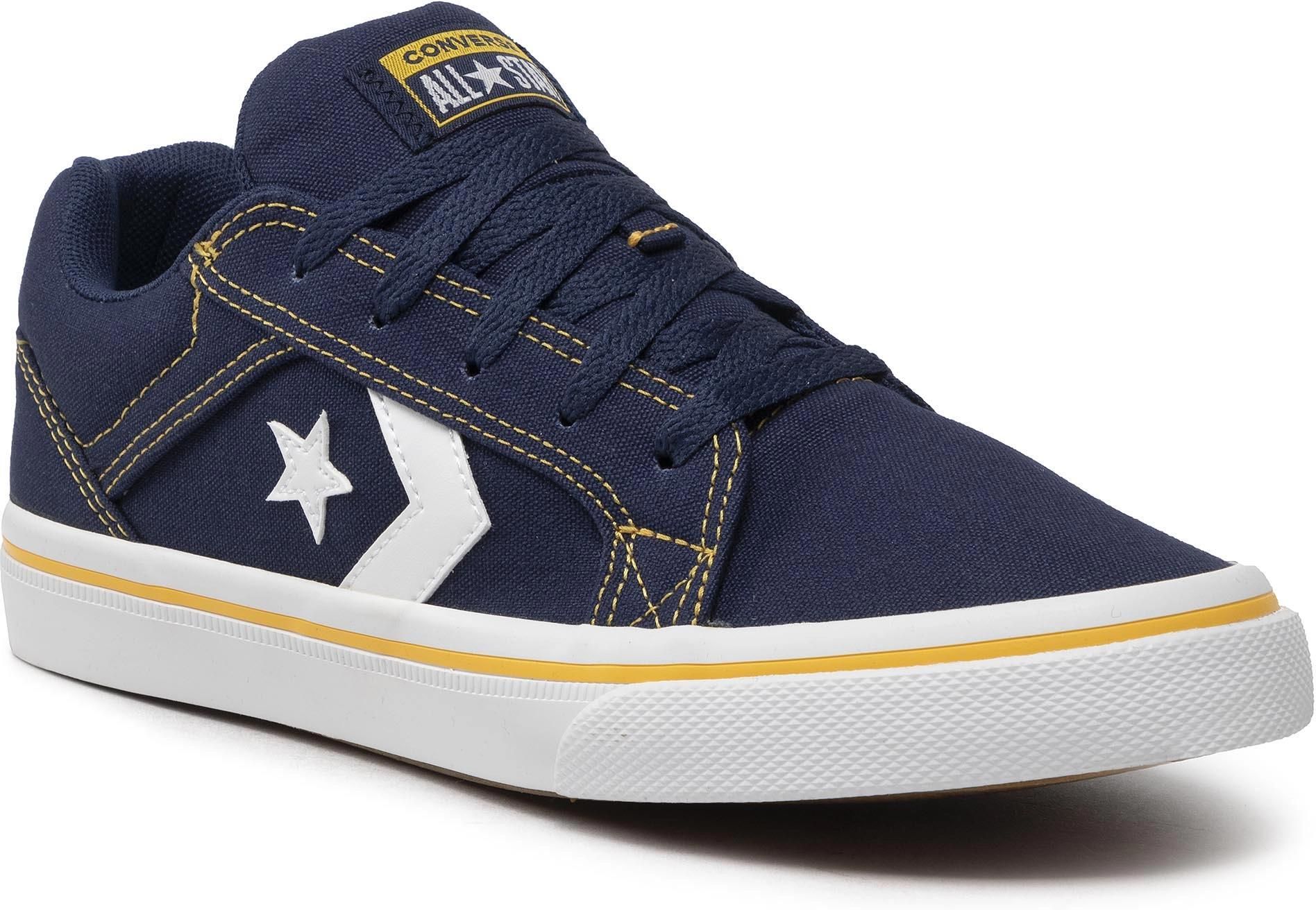Tenisówki CONVERSE - El Distrito 2.0 Ox A00375C Midnight Navy/Amarillo ...