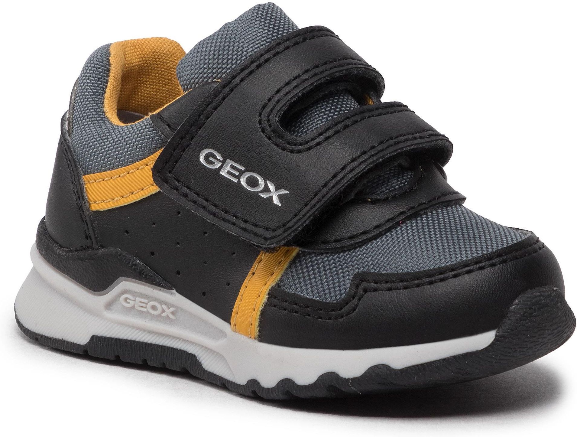 Sneakersy GEOX - B Pyrip B. B B264YB 054FU C9241 M Black/Dk Yellow - Ceny i opinie - Ceneo.pl