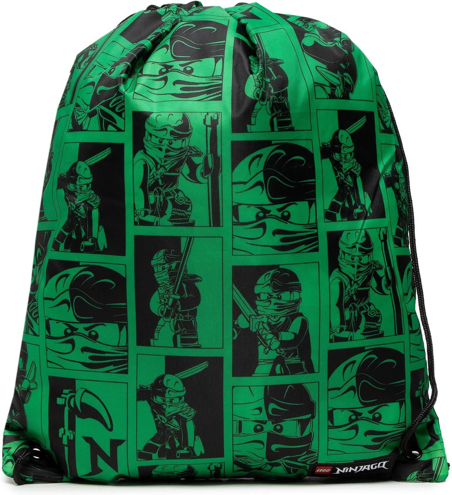 Worek LEGO - Drawstring Bag 10034-2201 Ninjago/Green - Ceny i opinie ...