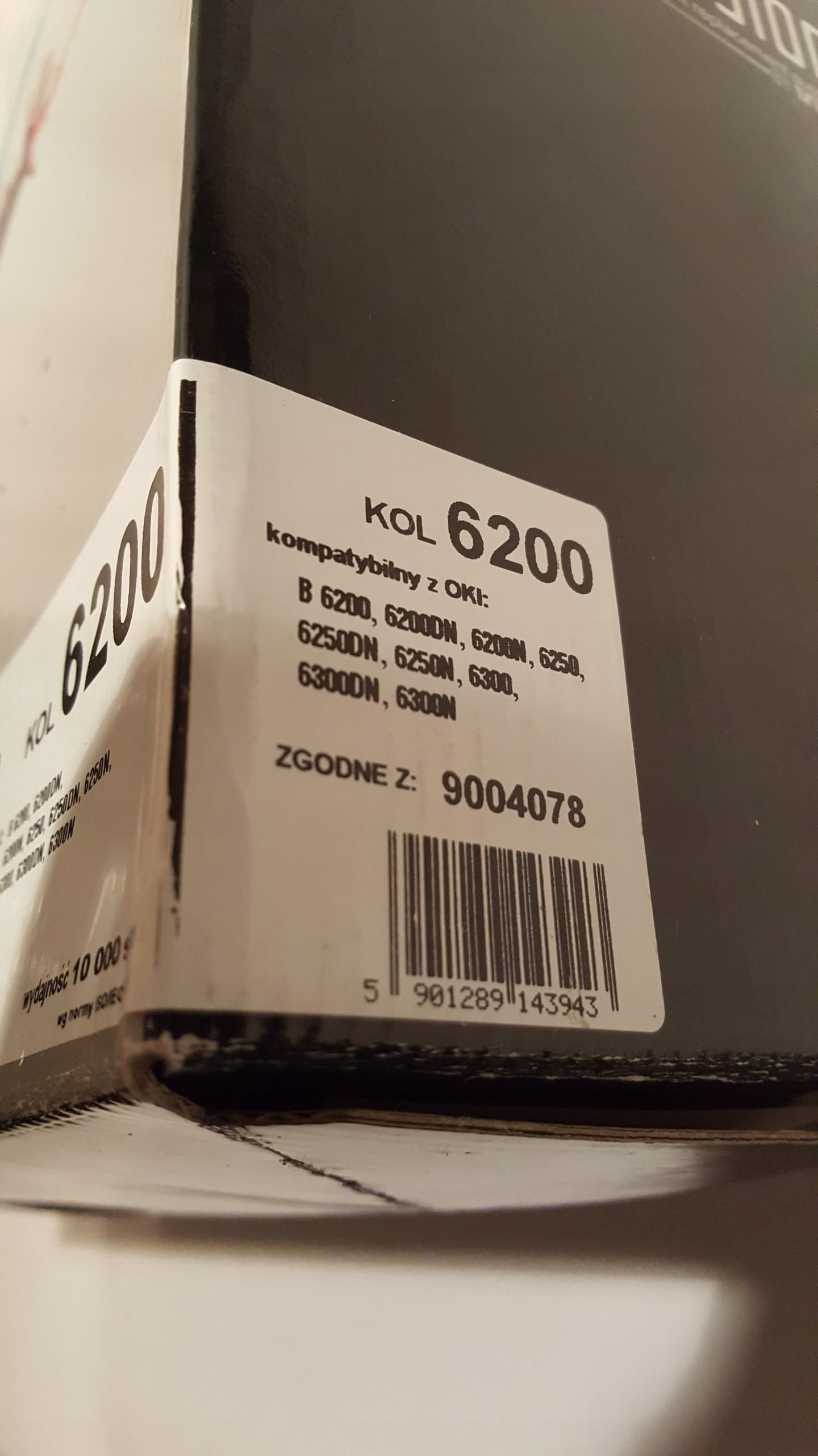 EXPRESSION TONER OKI 9004078 B6200 6250 6300 10K () (KOL6200) - Opinie ...