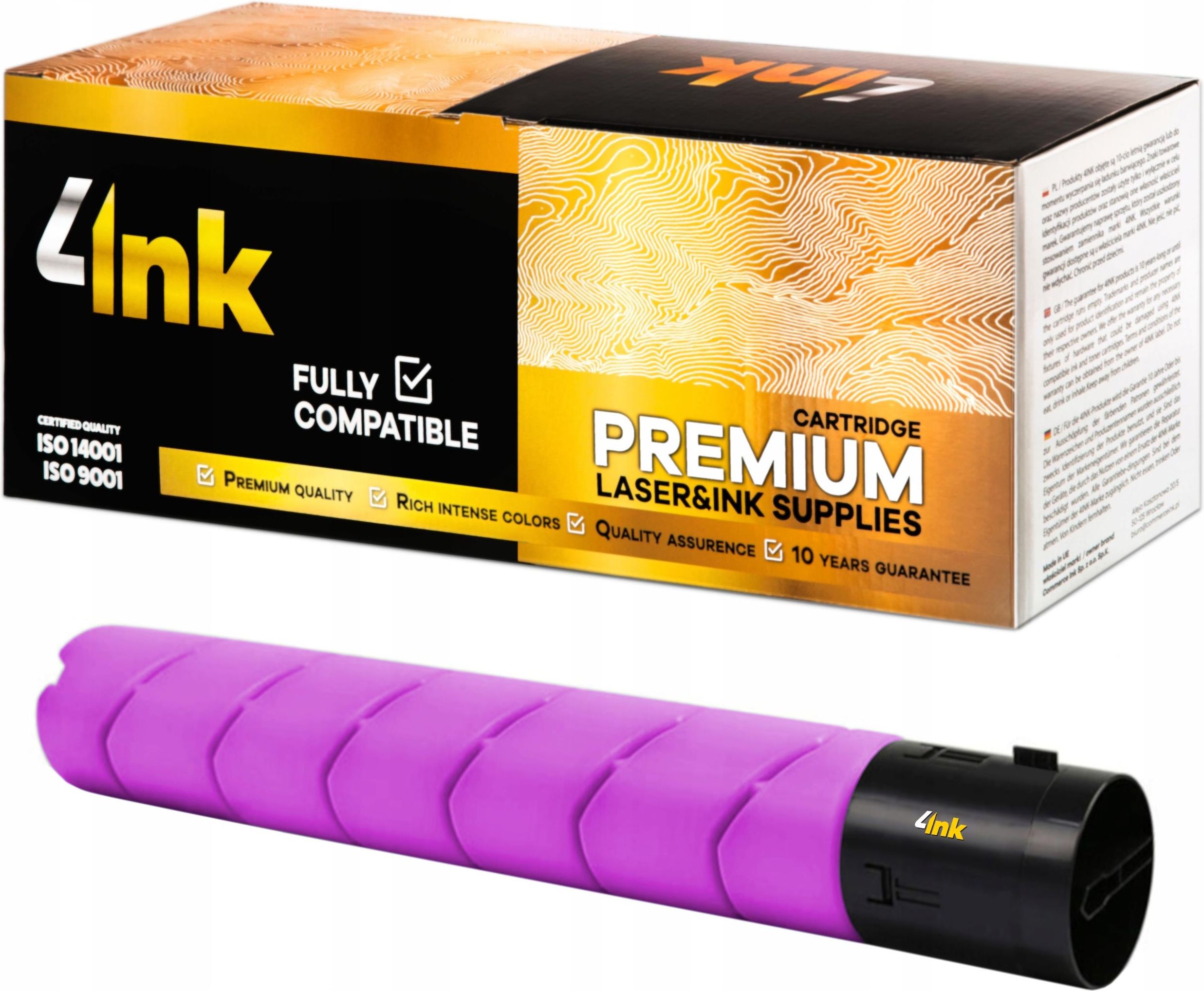 4INK 4X TONER TN321 DO KONICA MINOLTA C224E C284E C364E ...