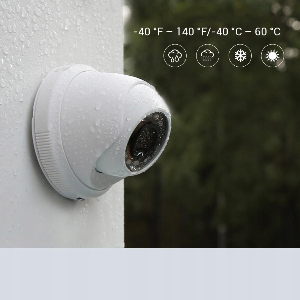 Zestaw do monitoringu Annke System Kamer Monitorujących 8Ch 1080P ...