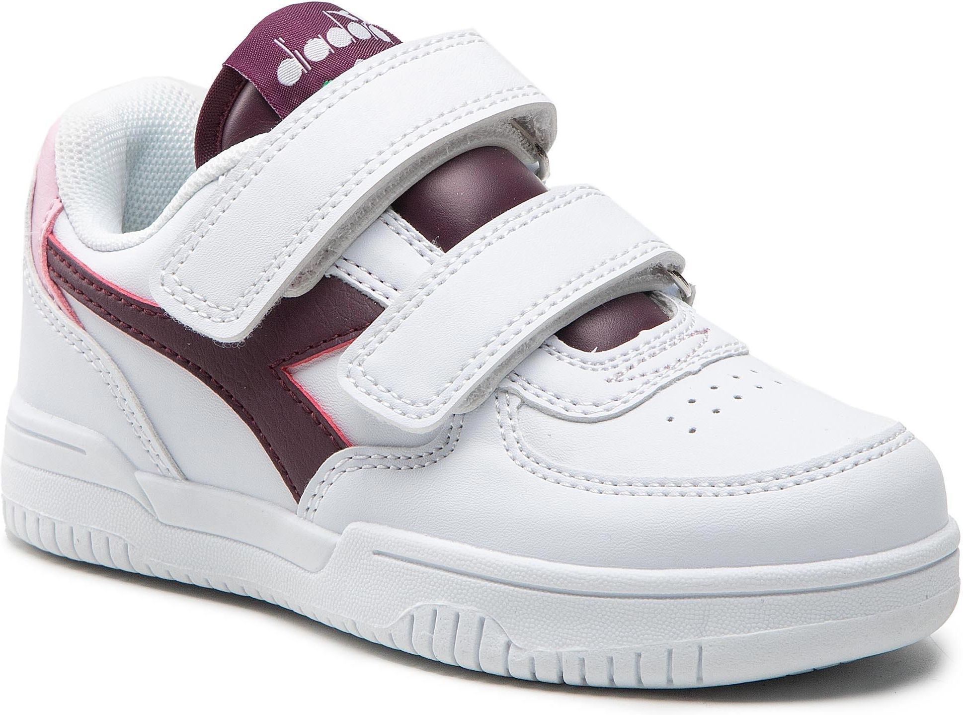 Sneakersy DIADORA - Raptor Low Ps 101.177721-D0101 White/Grape Wine ...