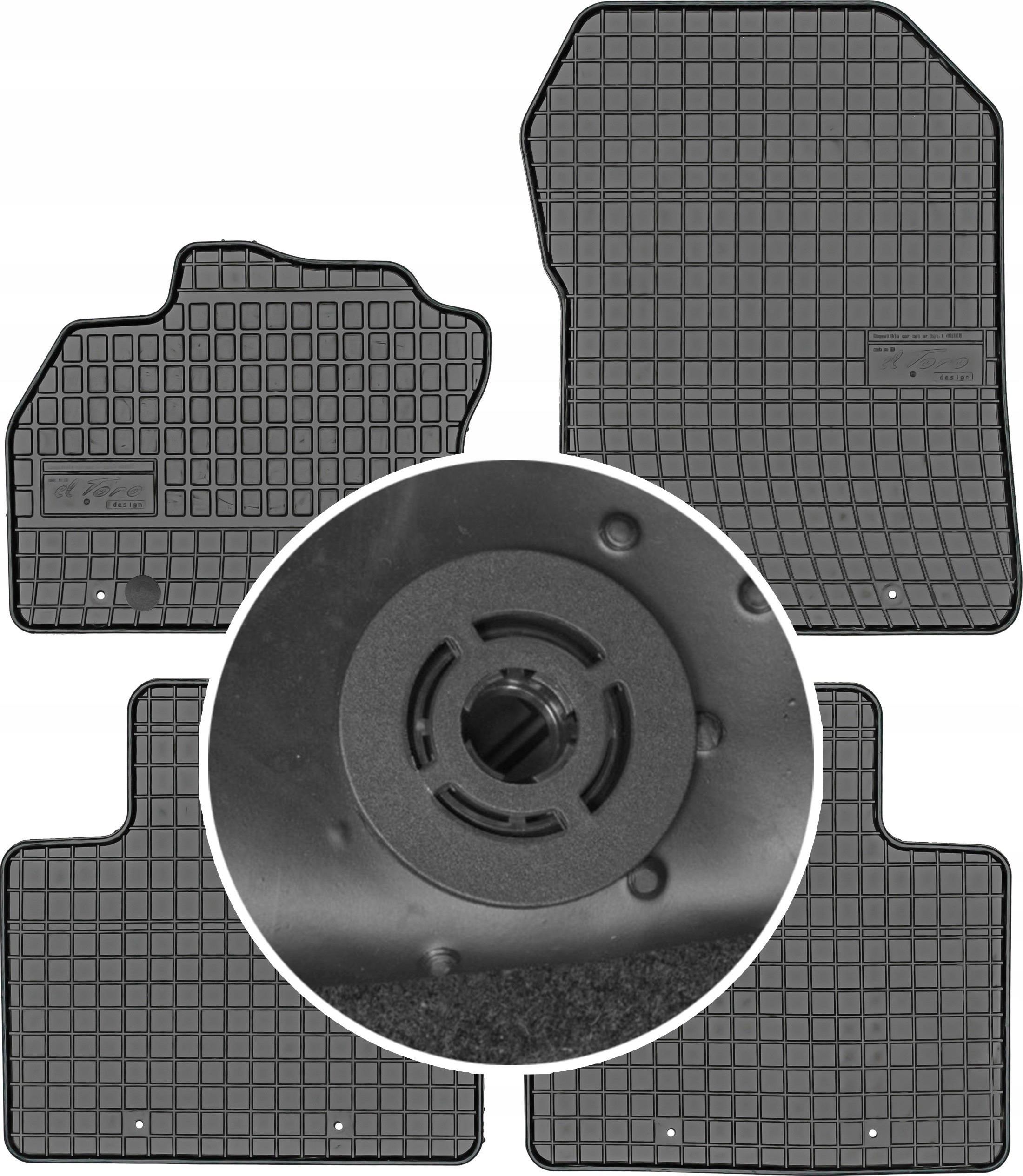 Dywanik samochodowy Maxgroup Renault Zoe 2012- Dywaniki Z Mocowaniami ...