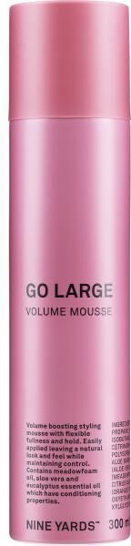 Nine Yards Pianka Zwiększająca Objętość Włosów - Styling Go Large ...