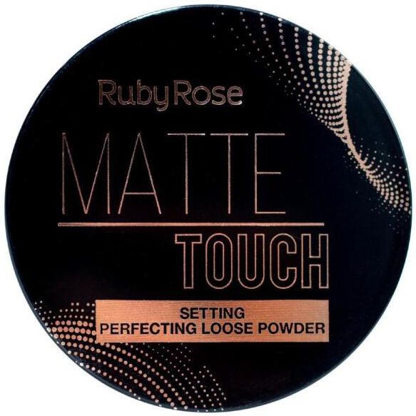 Ruby Rose Sypki Puder Do Twarzy - Matte Touch Setting Perfectiing Loose ...