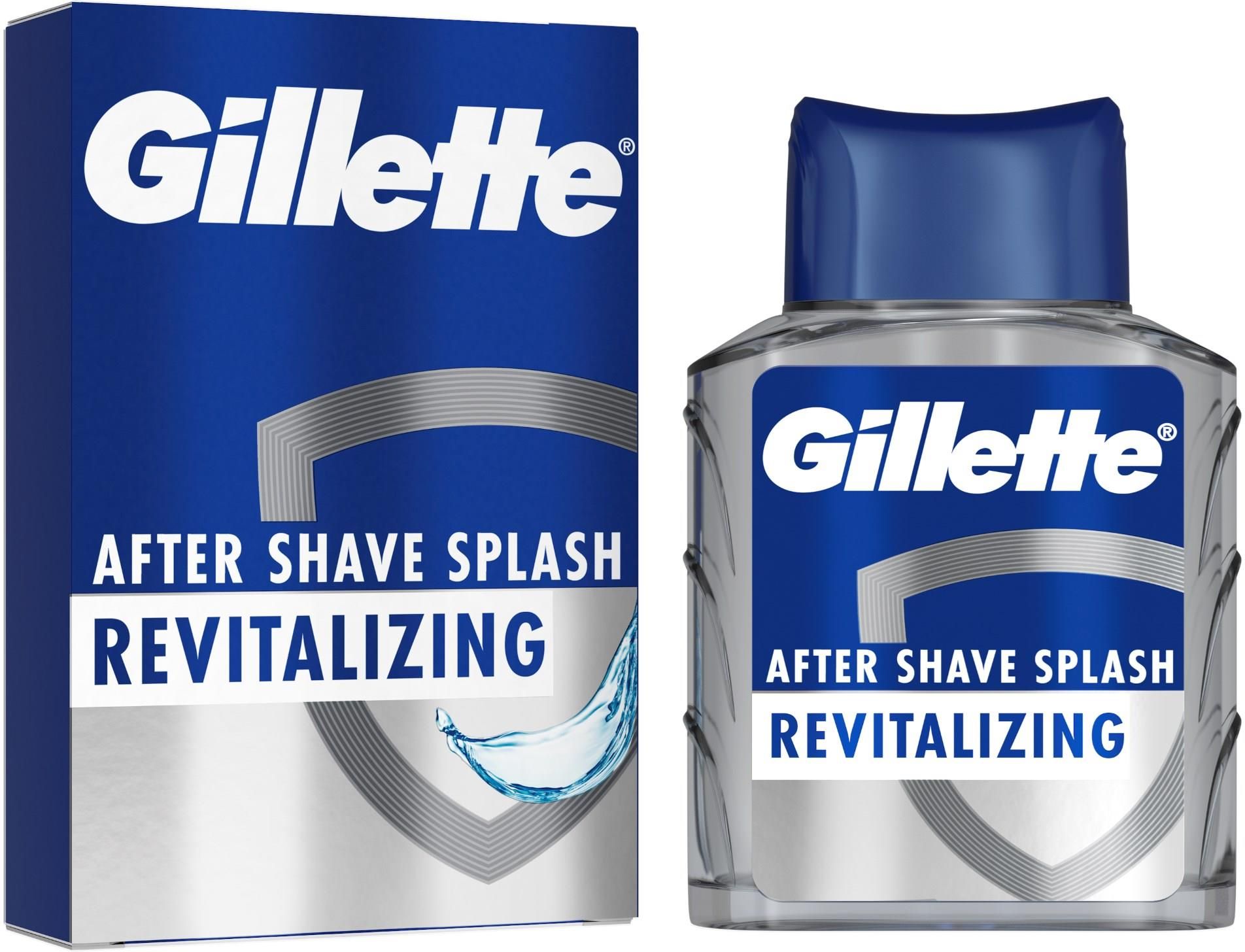 Gillette Balsam Po Goleniu - Series After Shave Splash Revitalizing Sea ...