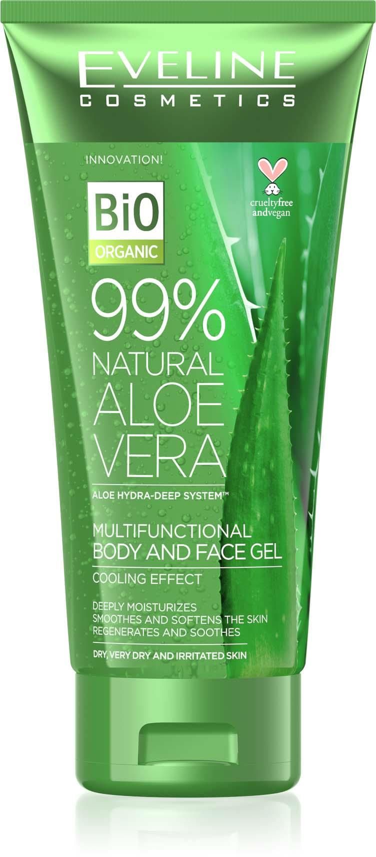 Eveline Eveline Żel Aloesowy 99% Aloes Ciało Twarz 100Ml - Opinie i ...