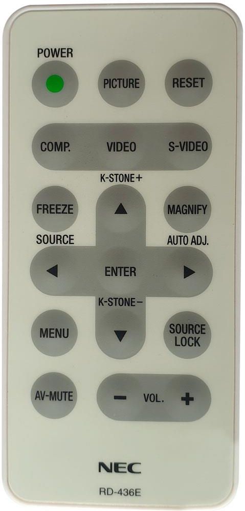 Akcesoria do sprzętu prezentacyjnego Primezone Oryginalny Pilot Do Nec Np-L50W Np-L51W Np100 ...