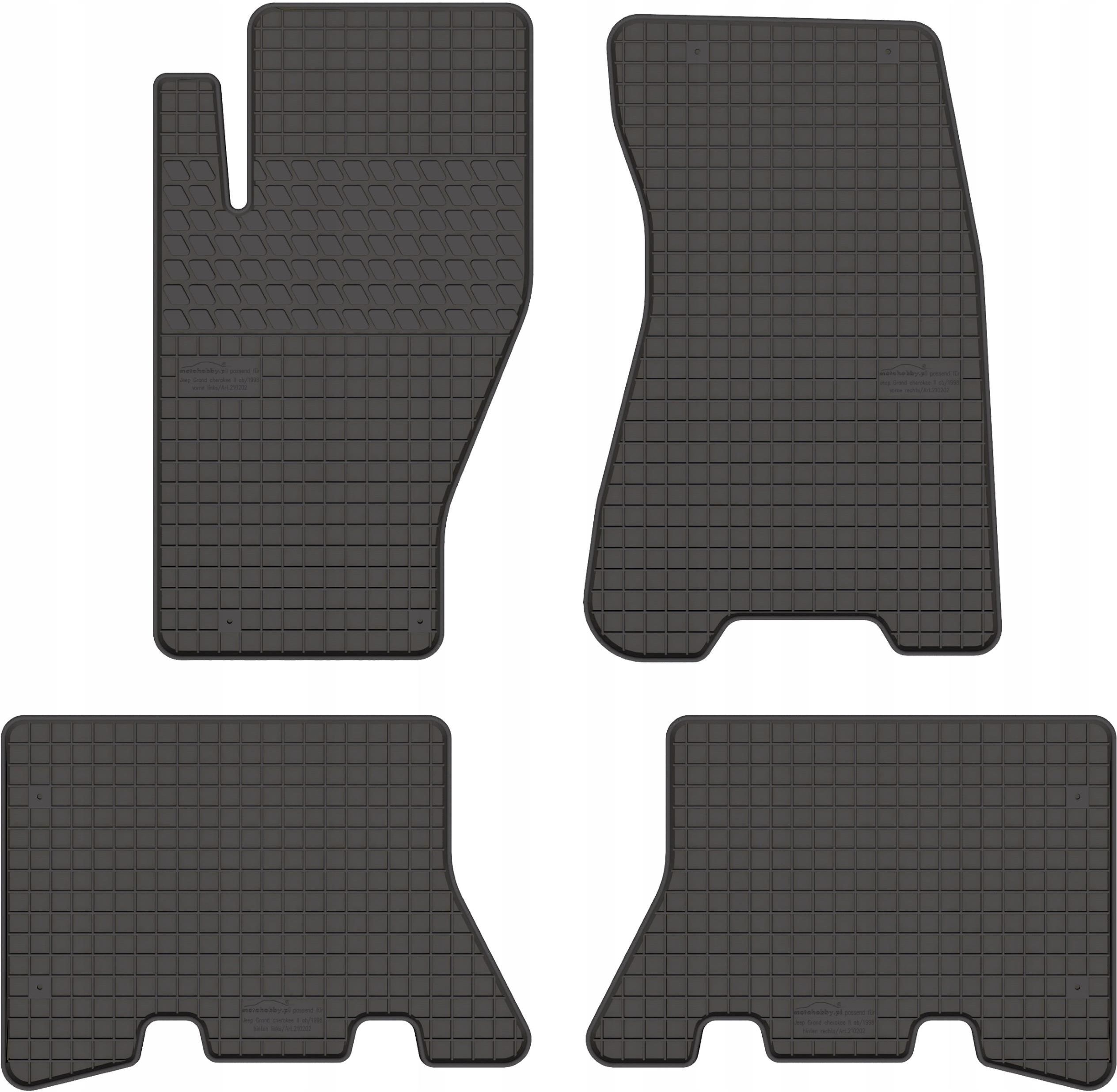 Dywanik samochodowy Newstyling Jeep Grand Cherokee II 1998-2005 ...