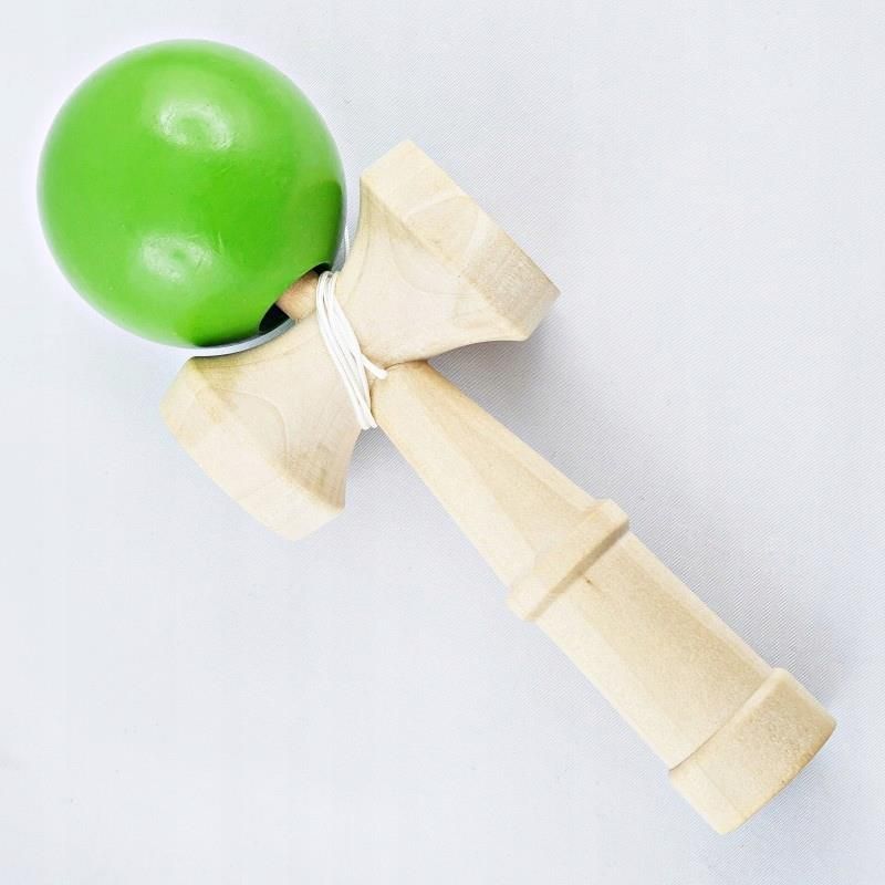 Kendama Japońska Gra Zręcznościowa Drewniana Zielo (4678) - Ceny i ...