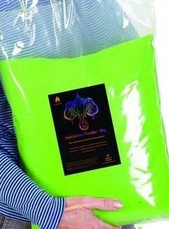 Holi Powder Kolorowy Proszek Holi 1Kg Puder Zielony Green 1000 (KIDS ...